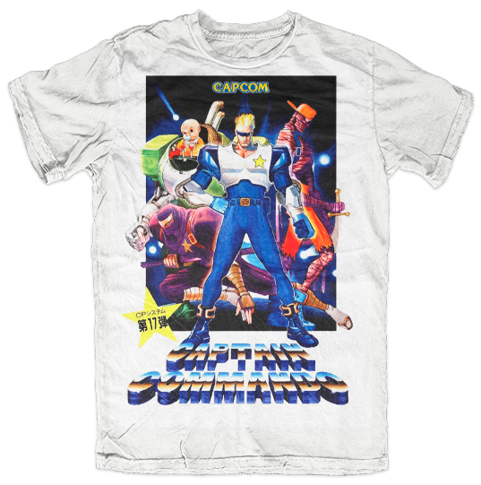 Captain Commando – CORVO :: T-Shirts e Merch Old-School